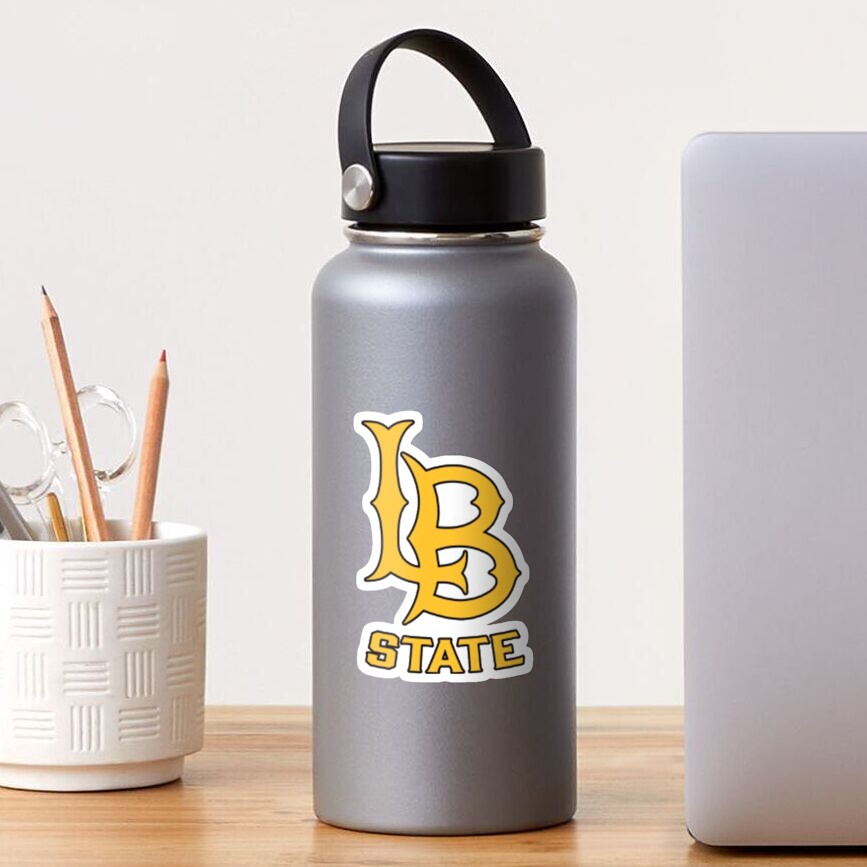 "csulb " Sticker for Sale by jadedprints | Redbubble
