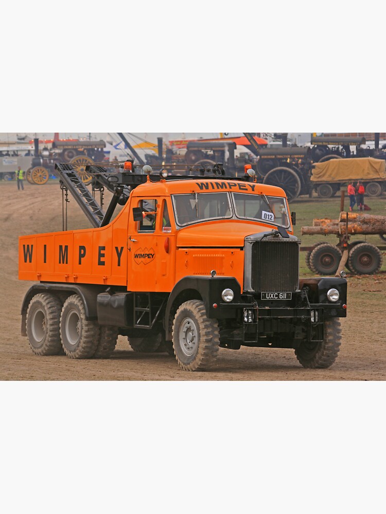 "GDSF 2015 - 1957 Scammell" Sticker for Sale by RedHillDigital | Redbubble