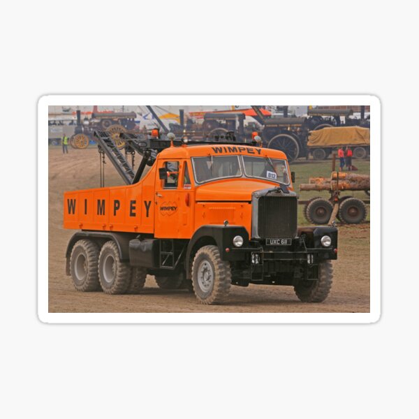 "GDSF 2015 - 1957 Scammell" Sticker for Sale by RedHillDigital | Redbubble