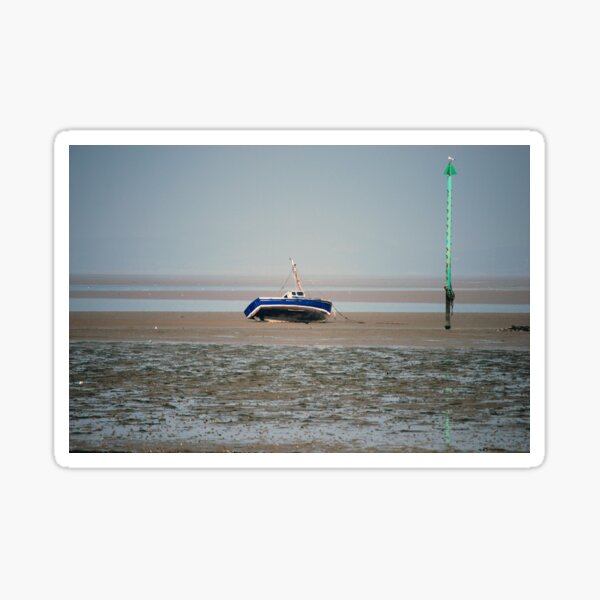 "Waiting for the Tide" Sticker for Sale by TheBiff | Redbubble