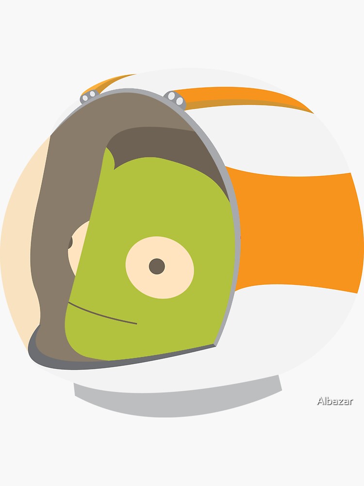 "Kerbal" Sticker for Sale by Albazar | Redbubble