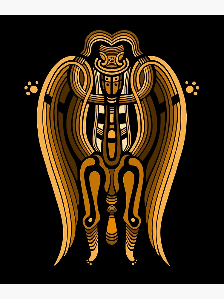 "Alien ambassador" Poster by anyaro | Redbubble