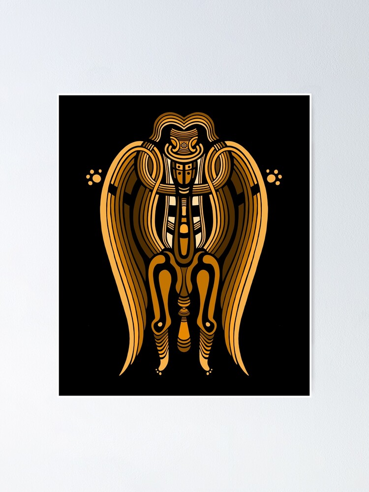 "Alien ambassador" Poster by anyaro | Redbubble
