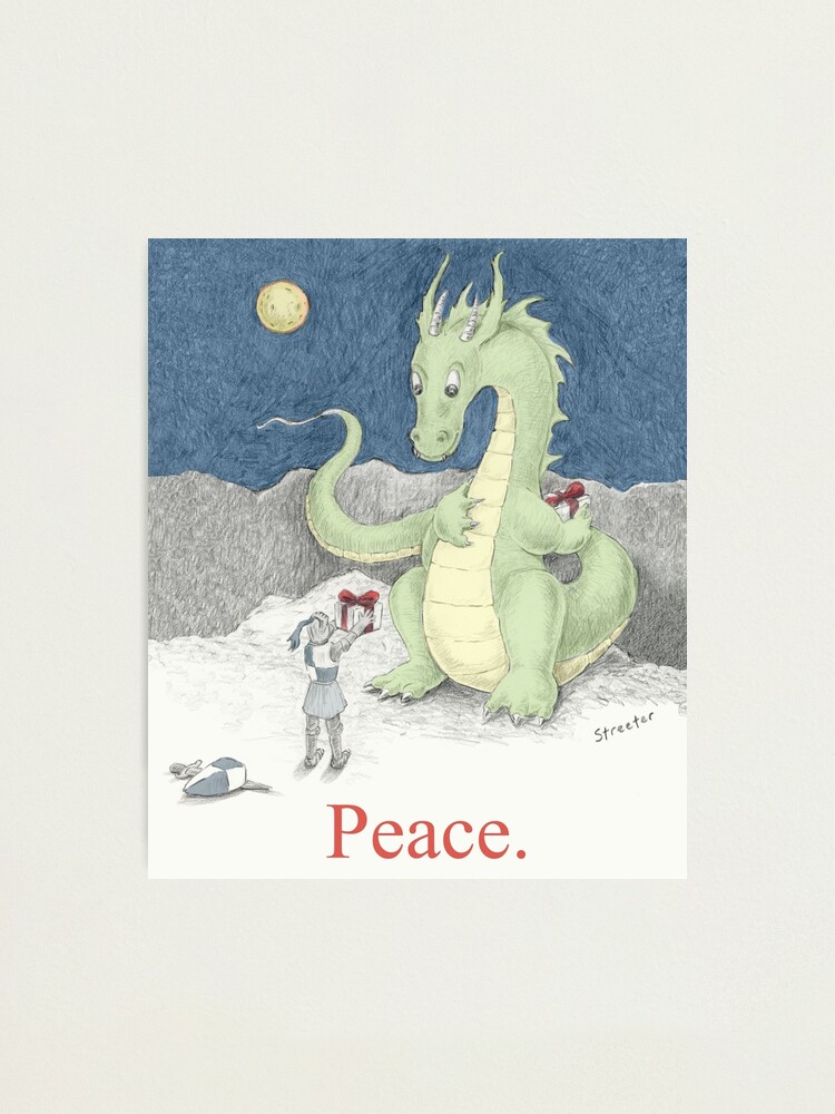 "Peace Dragon" Photographic Print for Sale by Betsy Streeter | Redbubble