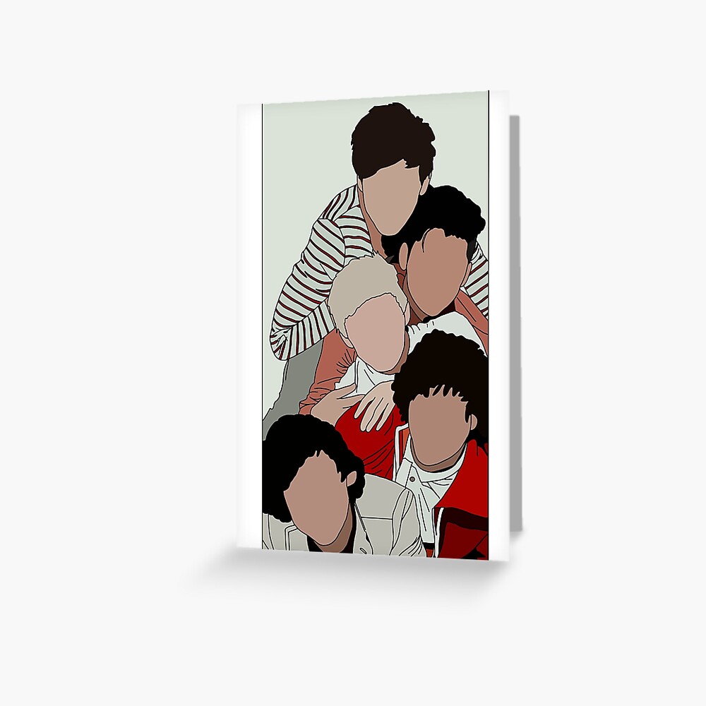 "One Direction" Greeting Card by marina110204 | Redbubble