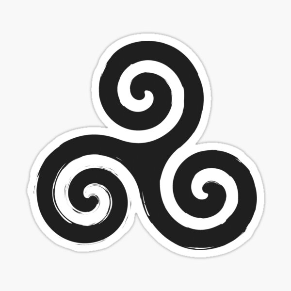 "Triskelion" Sticker for Sale by MedievalWear | Redbubble