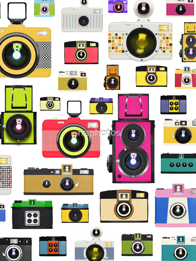 "vintage camera pattern" iPhone Case for Sale by naphotos | Redbubble