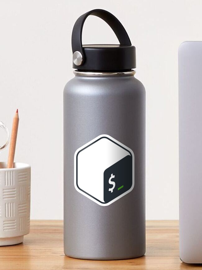 "Bash Terminal" Sticker for Sale by archdesigner | Redbubble