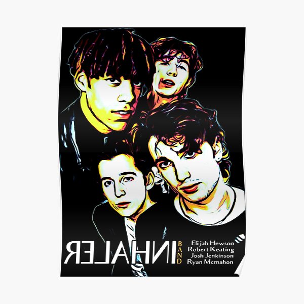 "Inhaler Band Tour" Poster for Sale by raygeliuorem | Redbubble