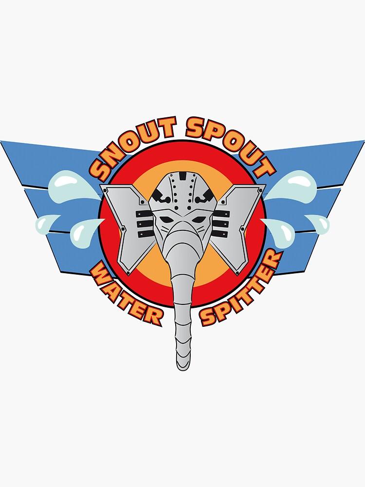 "Water Spitter" Sticker by since1979 | Redbubble