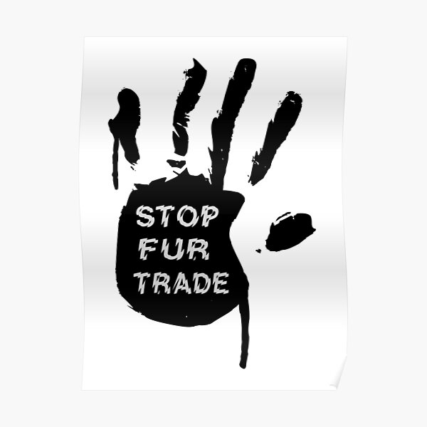 Anti Fur Posters | Redbubble