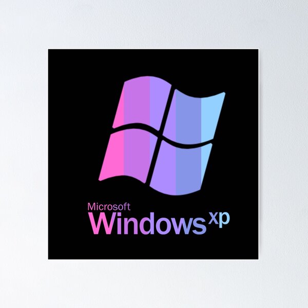 "Windows XP vaporwave" Poster by Omeris | Redbubble