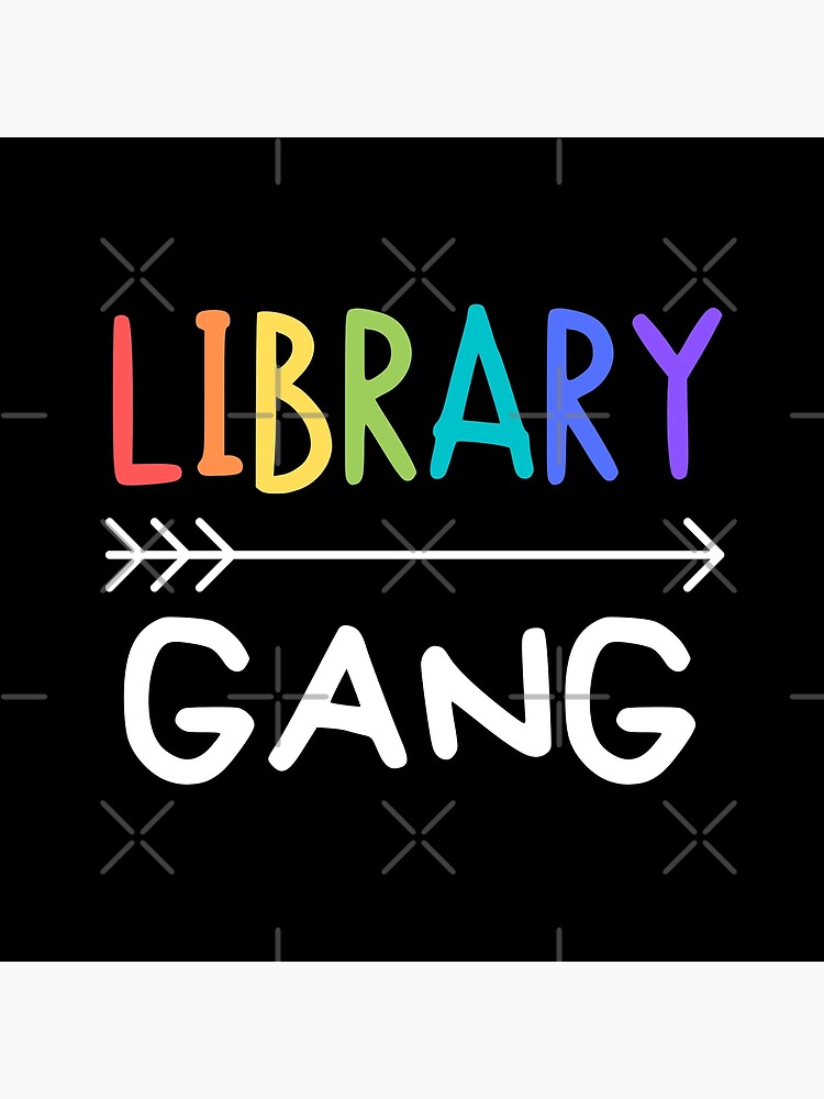 "Library Gang" Poster by razvigod | Redbubble