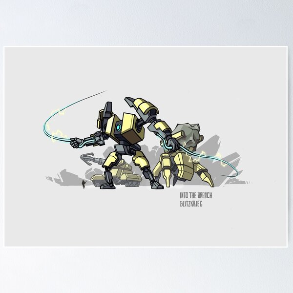 "Into the Breach: Blitzkrieg" Poster for Sale by jyudoki | Redbubble