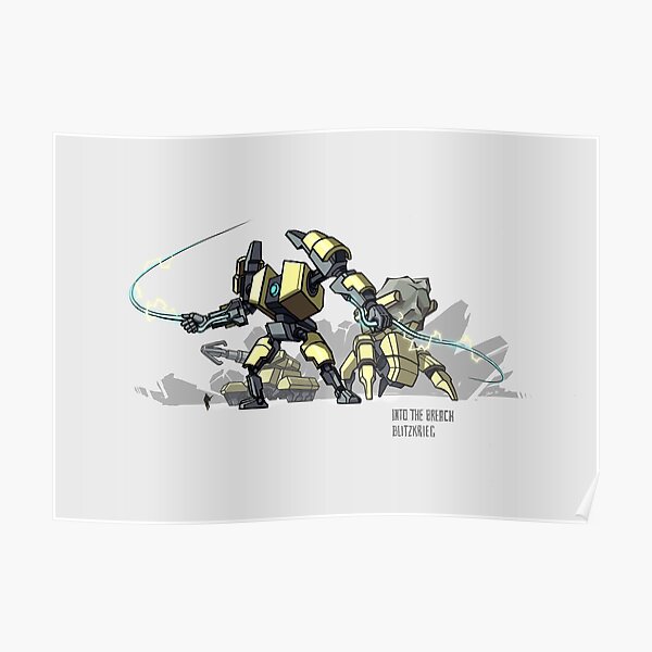 "Into the Breach: Blitzkrieg" Poster for Sale by jyudoki | Redbubble