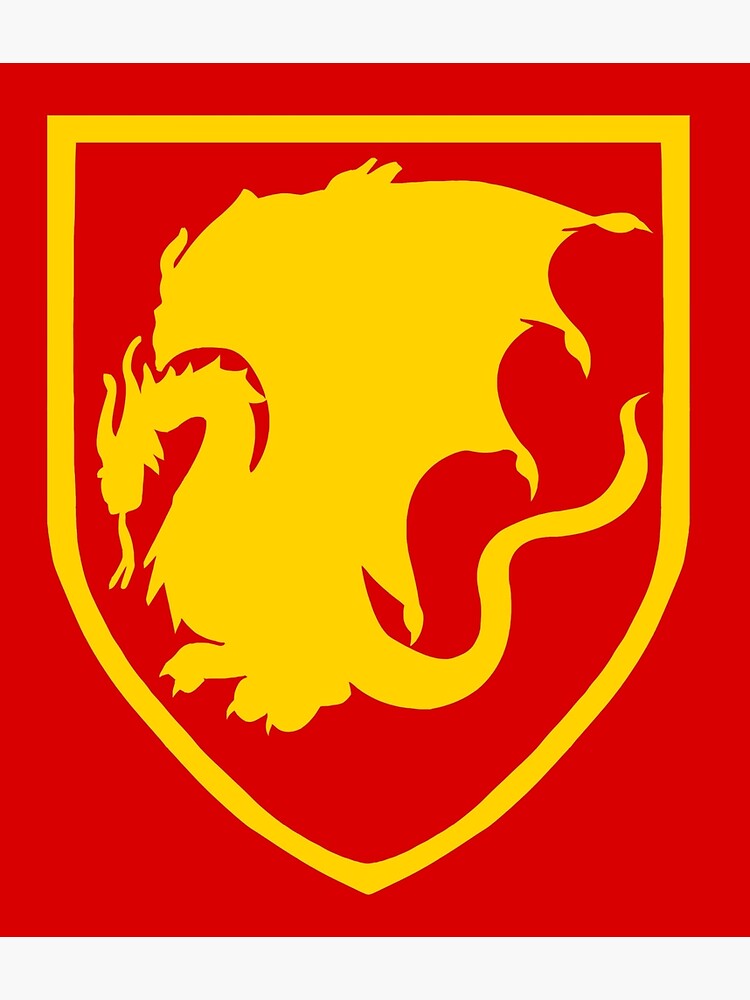 "Pendragon crest v2" Canvas Print for Sale by caswinchester | Redbubble