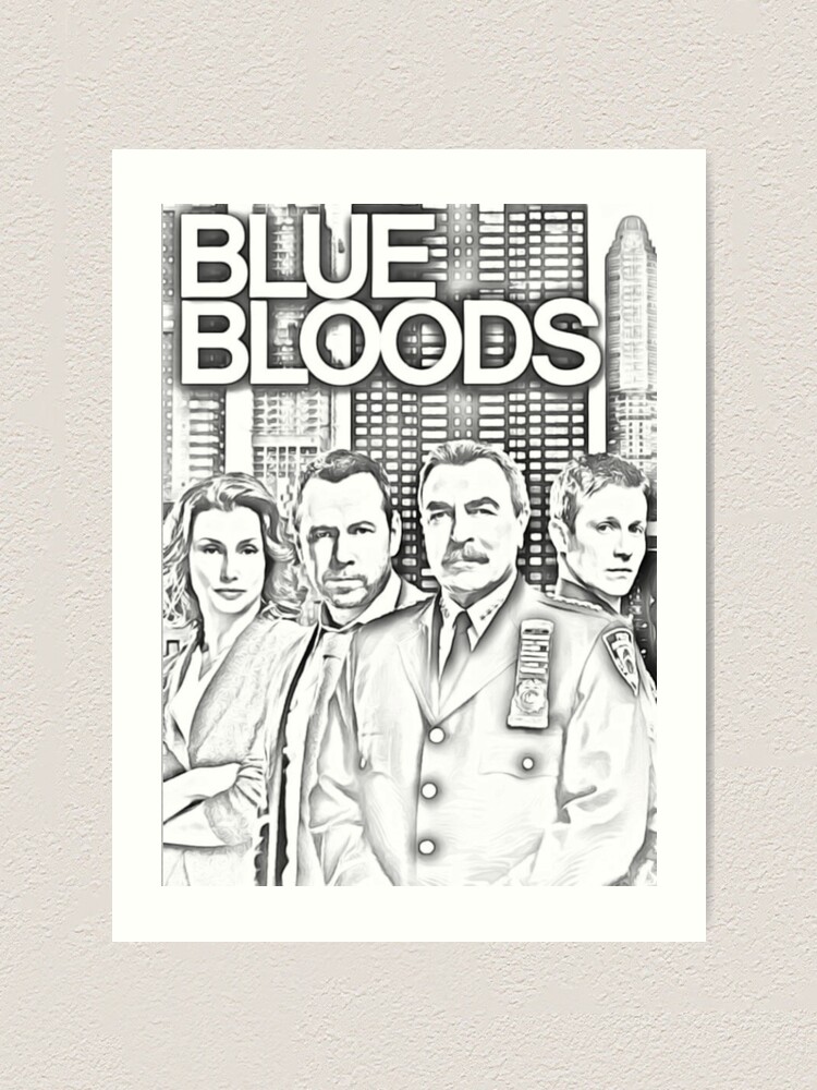 "Blue Bloods." Art Print for Sale by cm1010 | Redbubble