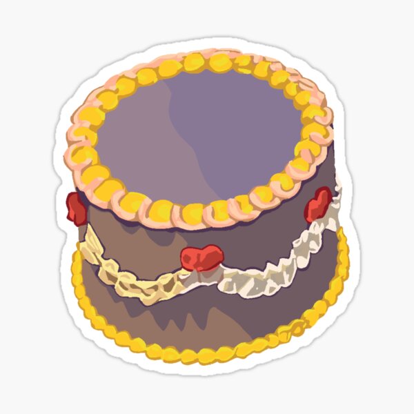 "Yammy cake" Sticker by quinnhealy69 | Redbubble