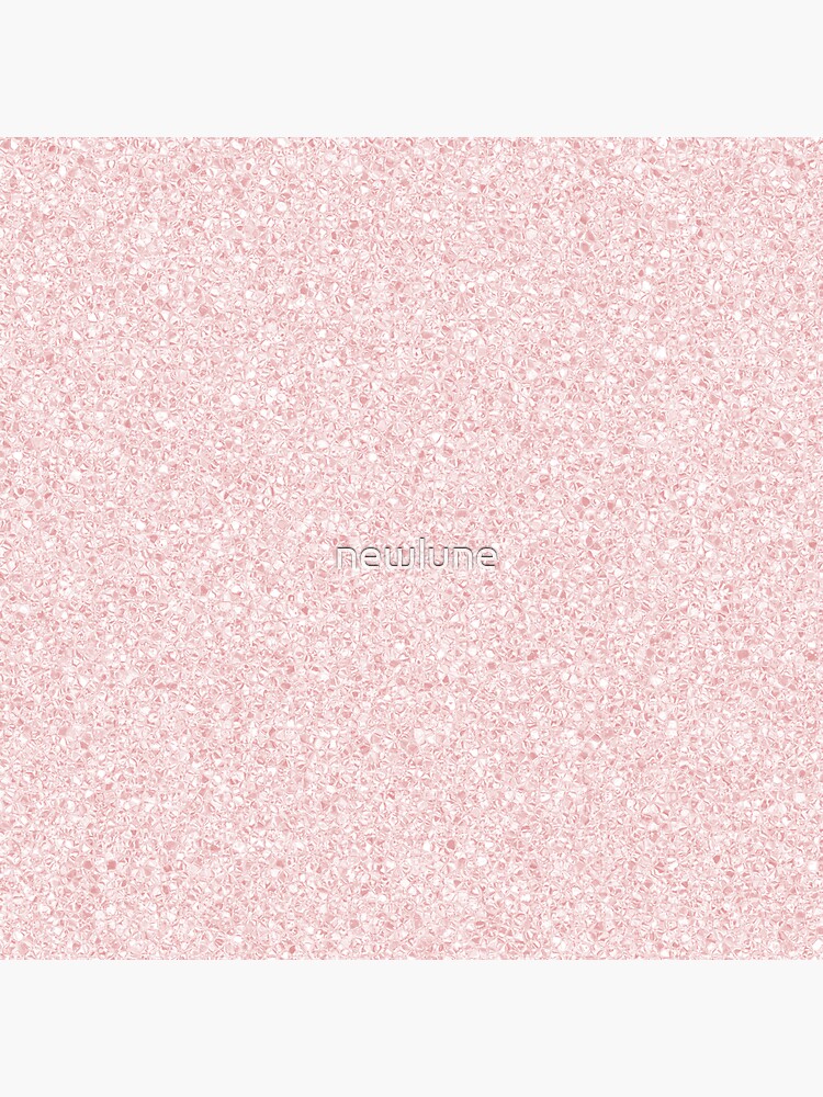 "Sparkly Blush Pink Glitter" Sticker by newlune | Redbubble