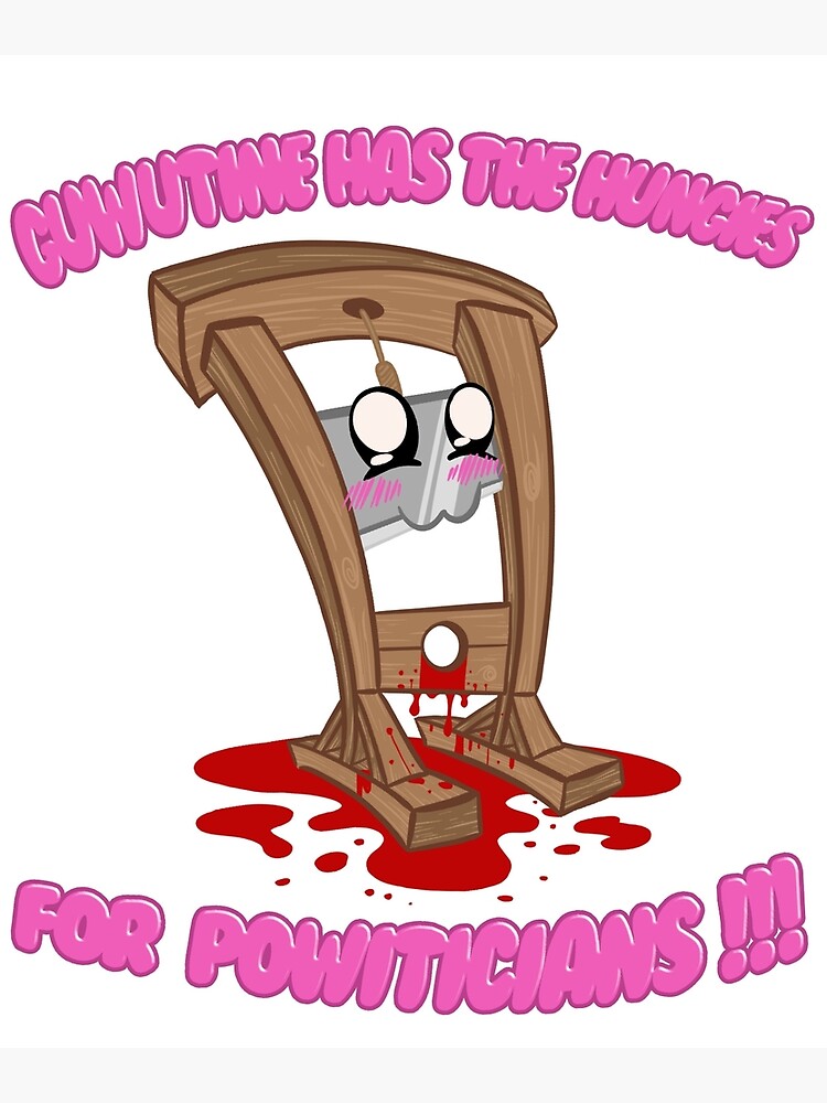 "Guwutine" Poster for Sale by hellyfish | Redbubble