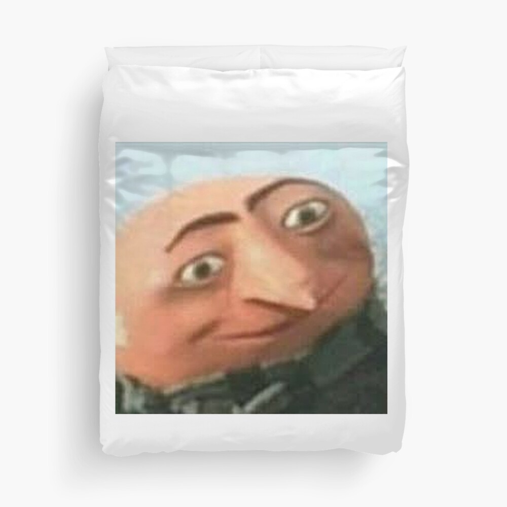 "Gru Meme Face" Art Print for Sale by itsjustpeachy | Redbubble