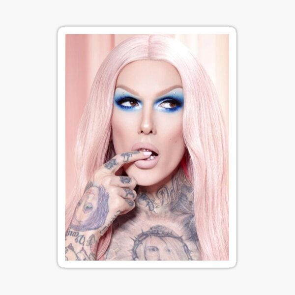 "Jeffree Star " Sticker for Sale by designsbyner | Redbubble