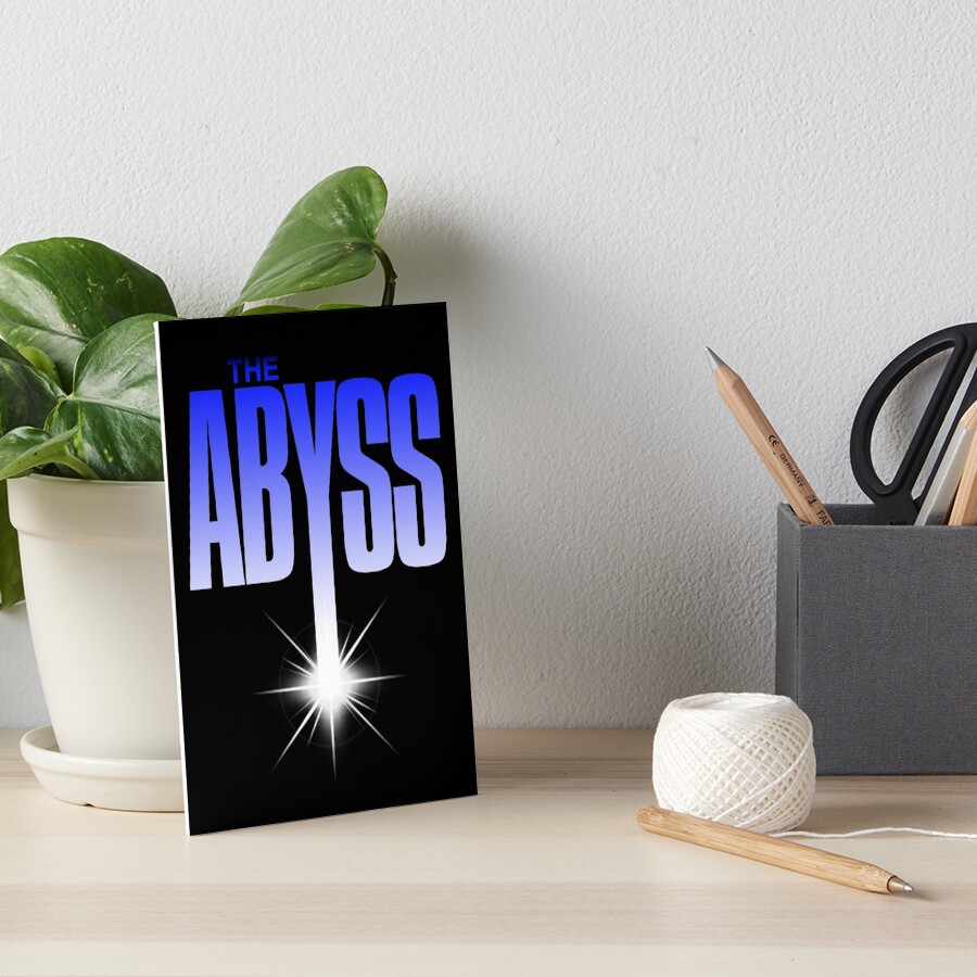 "The Abyss Logo" Art Board Print for Sale by Glennascaul | Redbubble