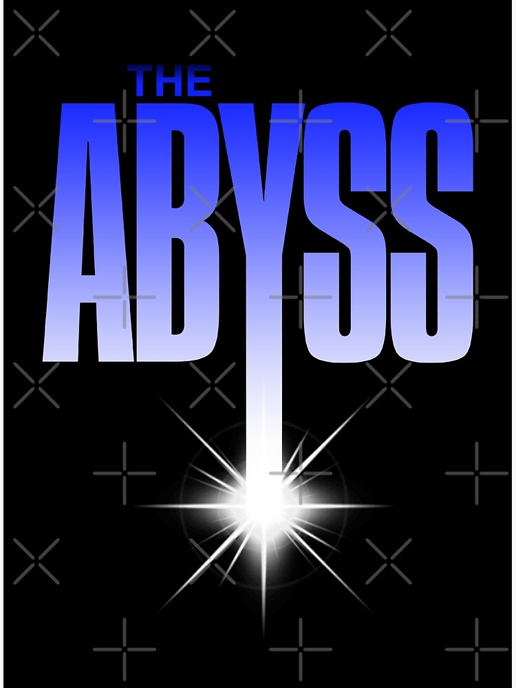 "The Abyss Logo" Poster by Glennascaul | Redbubble