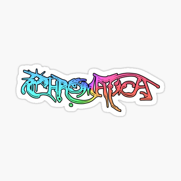 "Chromatica lady gaga text" Sticker for Sale by spaceplantdaddy | Redbubble