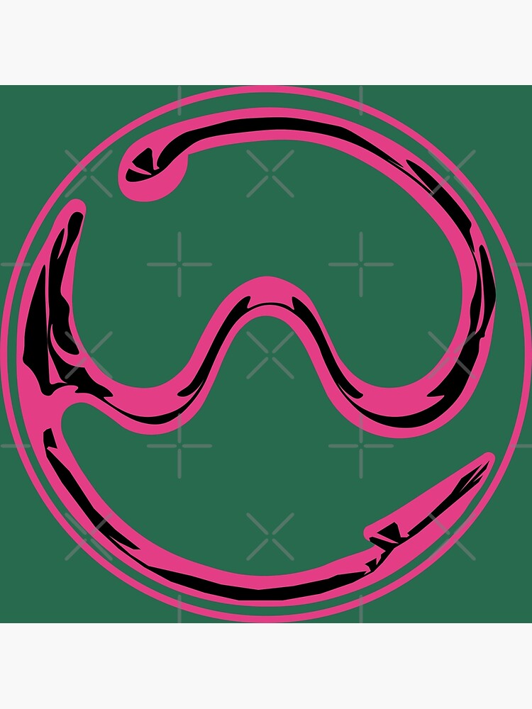 "Lady gaga chromatica logo pink" Poster by spaceplantdaddy | Redbubble