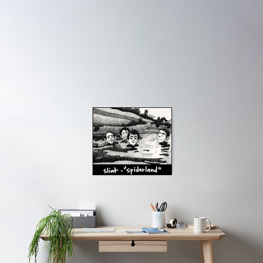 "Slint - "Spiderland" (Logo&Title) Fanartwork" Poster by girollaz ...