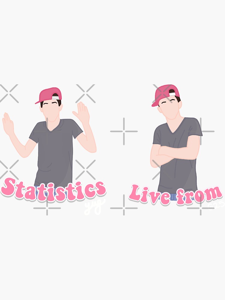 "Lil Timmy Tim Statistics sticker pack" Sticker for Sale by Daniela ...