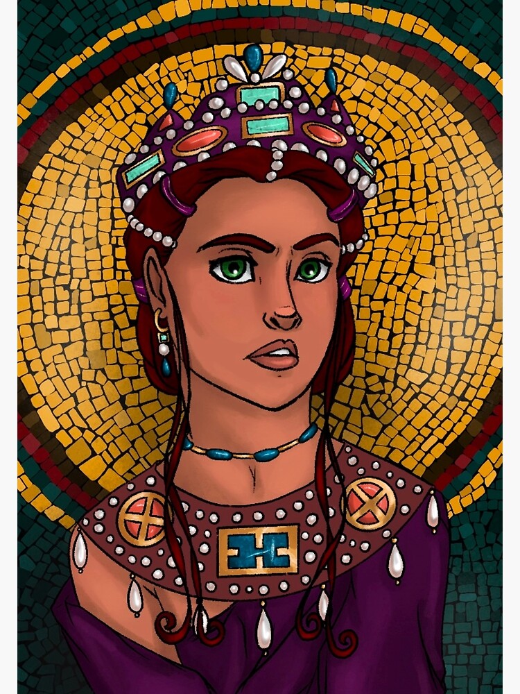 "Empress Theodora" Poster for Sale by lupalionessa | Redbubble