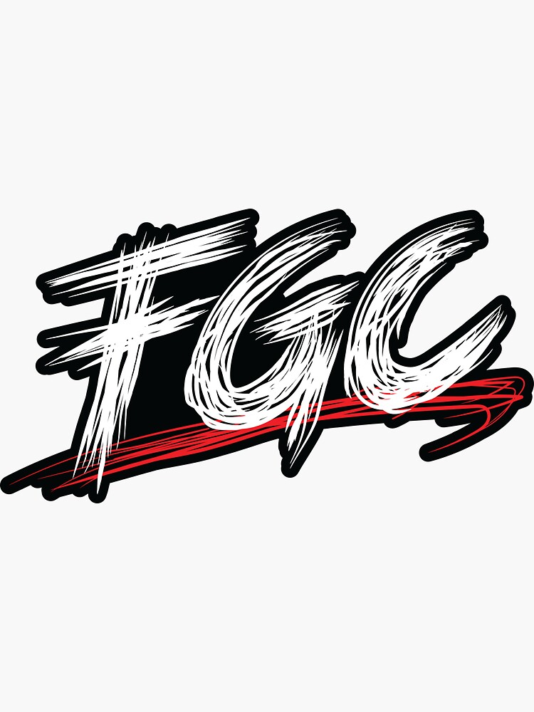 "Fighting Game Community FGC" Sticker for Sale by Dillonm | Redbubble