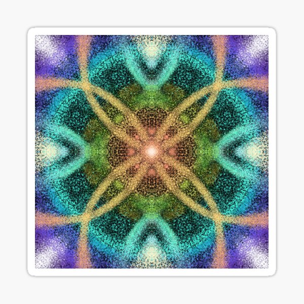 "Mindful Geometry" Sticker for Sale by trajeado14 | Redbubble