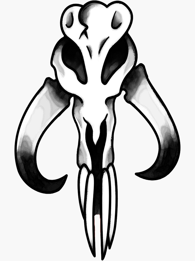 "mythosaur skull" Sticker for Sale by stiffwagonLTD | Redbubble