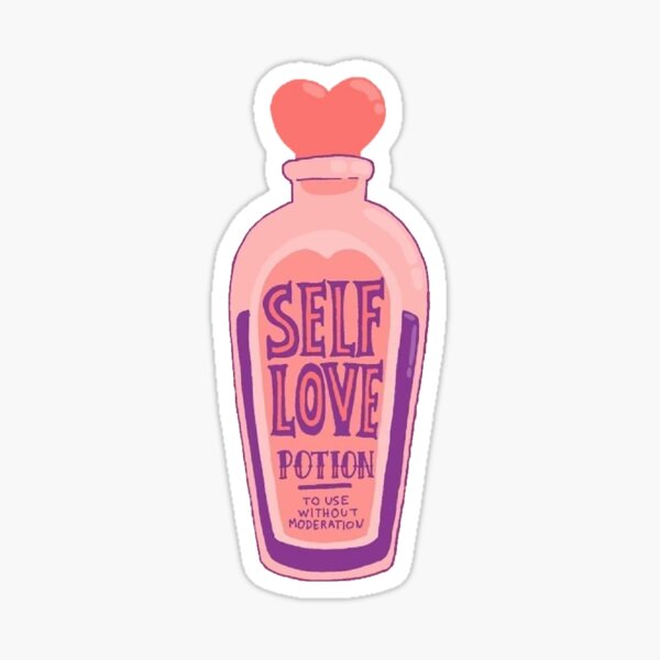 "Self Love Potion" Sticker by victoriakeith | Redbubble