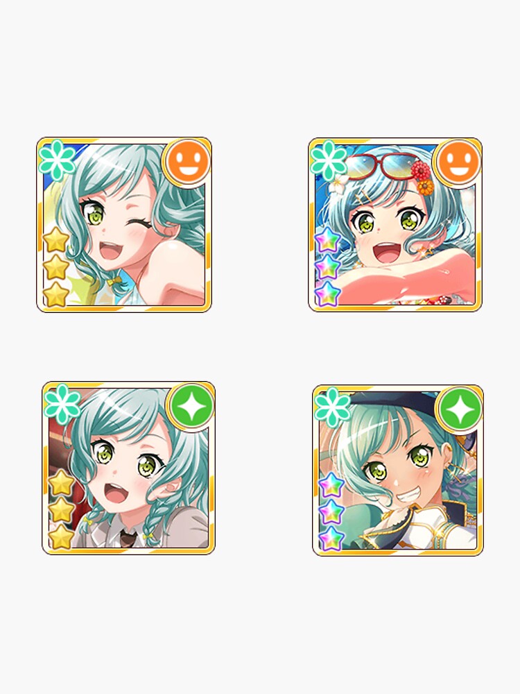 "Hina Hikawa Icon Set" Sticker by Skillers3 | Redbubble
