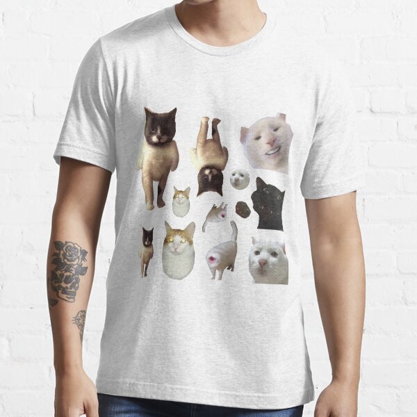 "Pack of 12 Cat Memes Sticker Combo - MORE Obscure Cursed Cat Memes 2 ...