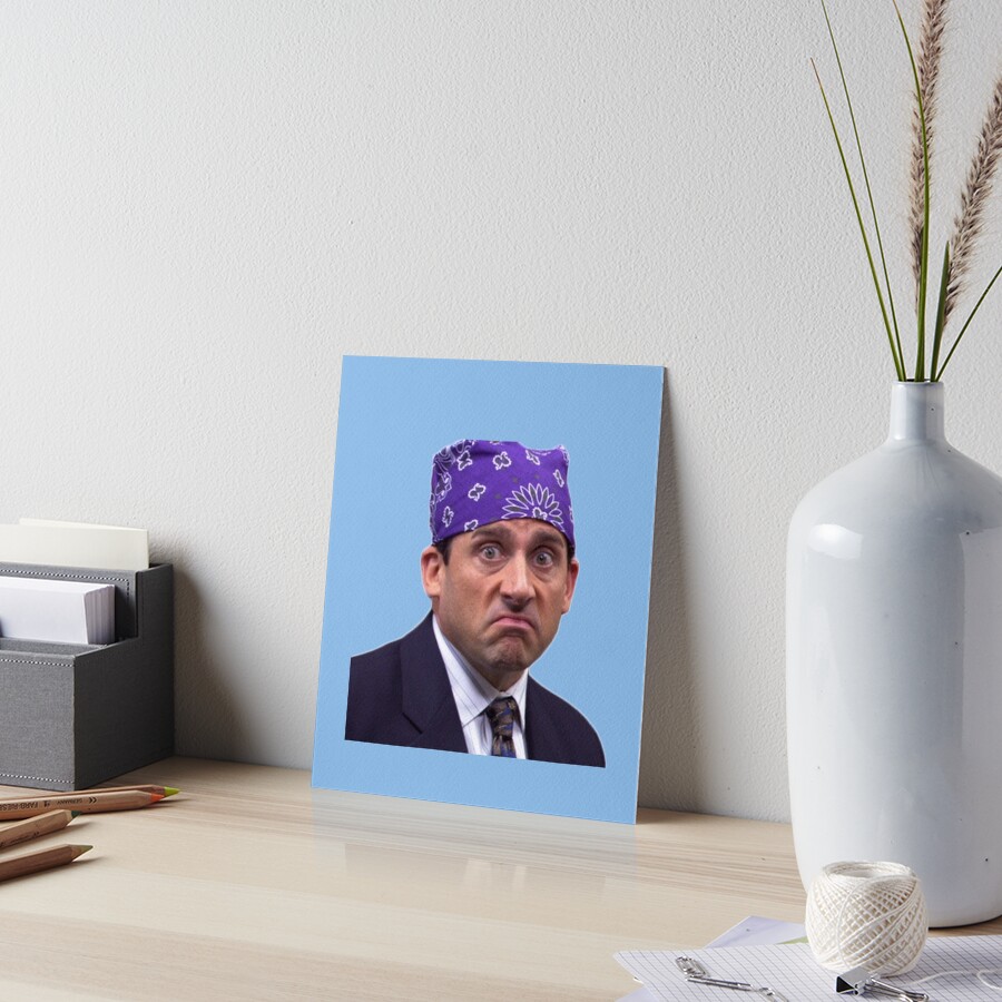 "Prison Mike The Office" Art Board Print by Nico0699 | Redbubble