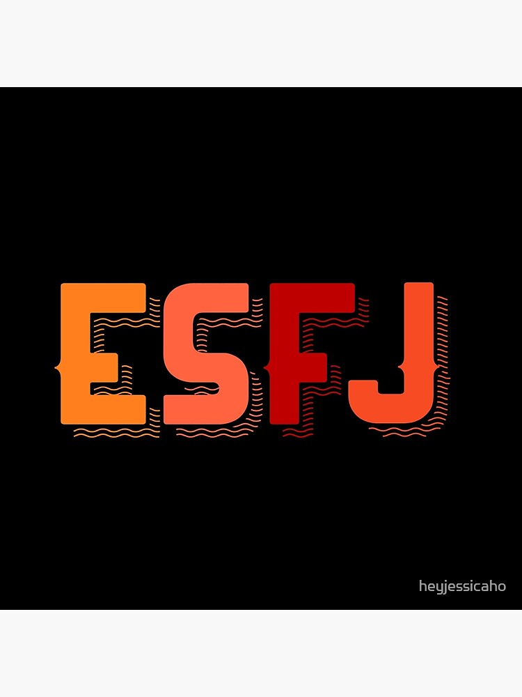 "ESFJ MYERS-BRIGGS TYPE GRAPHIC" Photographic Print by heyjessicaho ...
