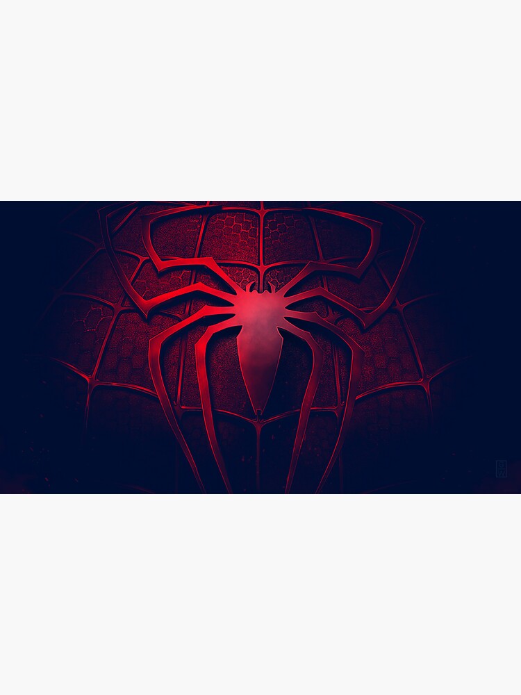 "Spidey logo " Sticker by hitman-45 | Redbubble