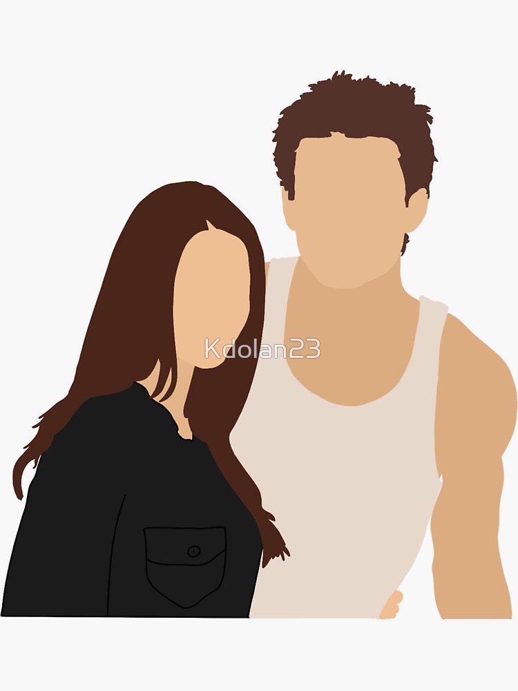 "Stelena" Sticker for Sale by Kdolan23 | Redbubble