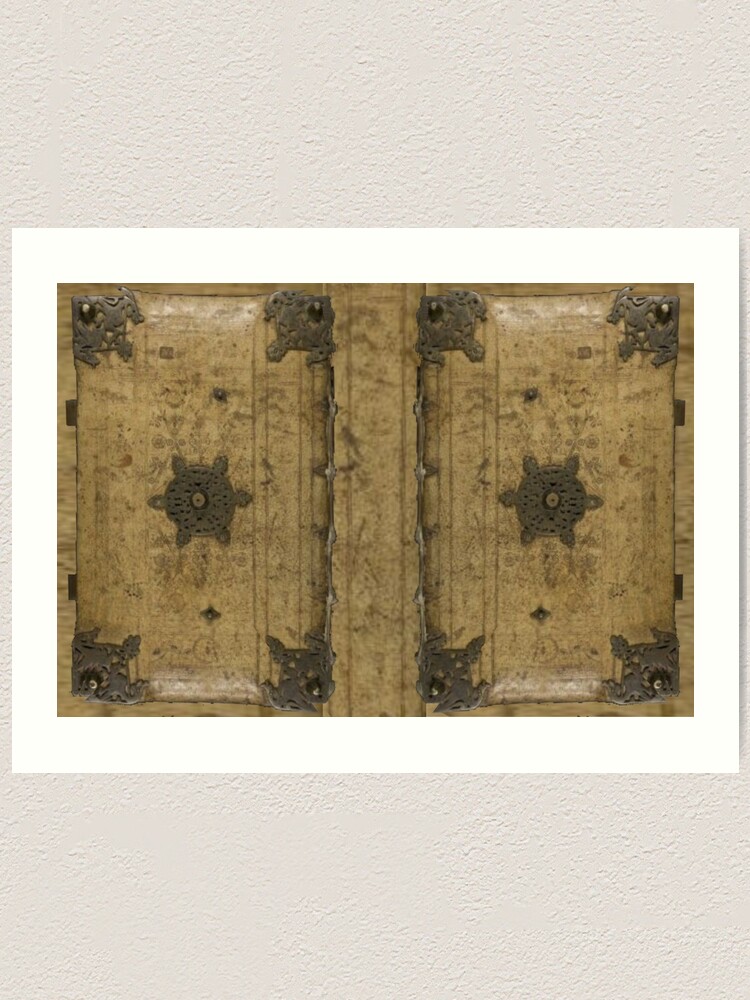 "Codex Gigas cover | The Devil's Bible" Art Print for Sale by ...