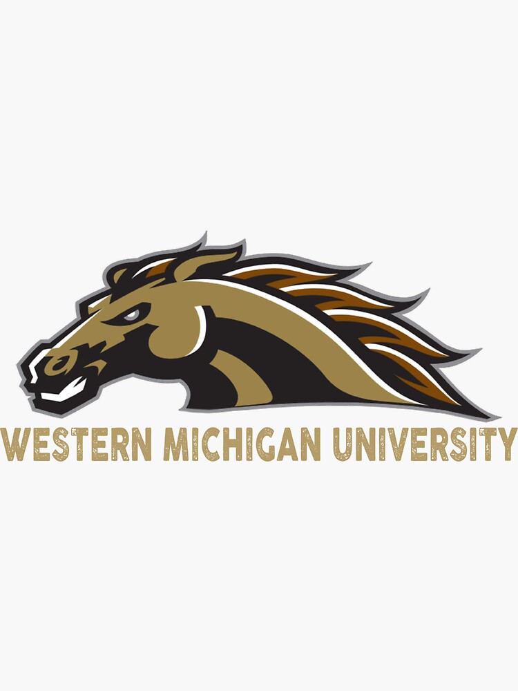 "Western Michigan University" Sticker for Sale by ataylo9427 | Redbubble