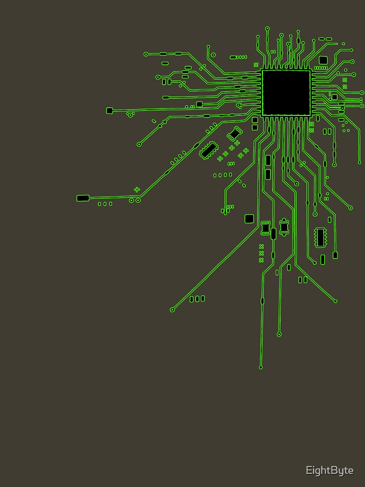 "CPU Heart 2" T-shirt for Sale by EightByte | Redbubble | cpu t-shirts ...