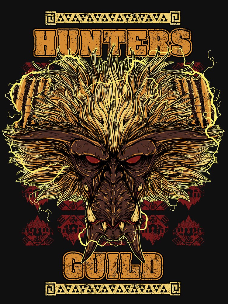 "Hunters Guild - Rajang" Essential T-Shirt for Sale by tonedeaf13 ...