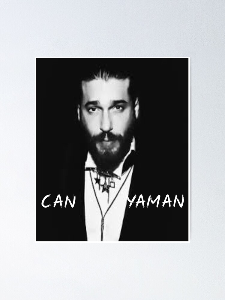 "can yaman" Poster for Sale by rifi123 | Redbubble