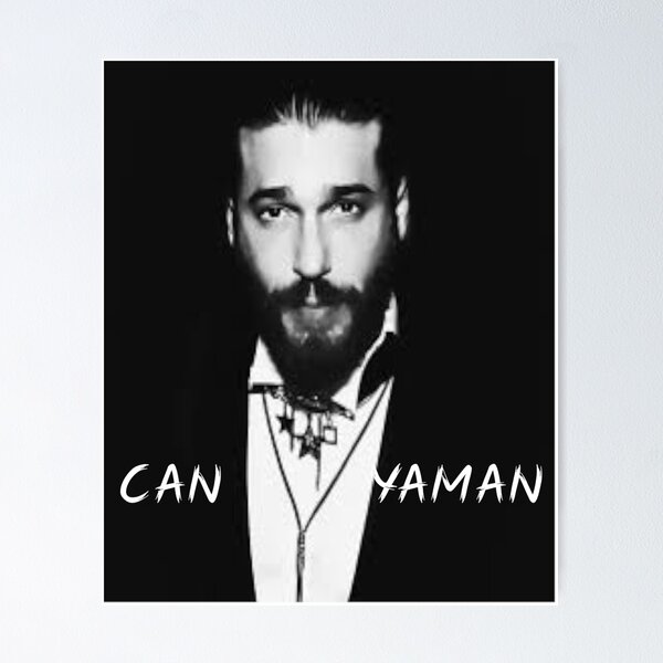 "can yaman" Poster for Sale by rifi123 | Redbubble