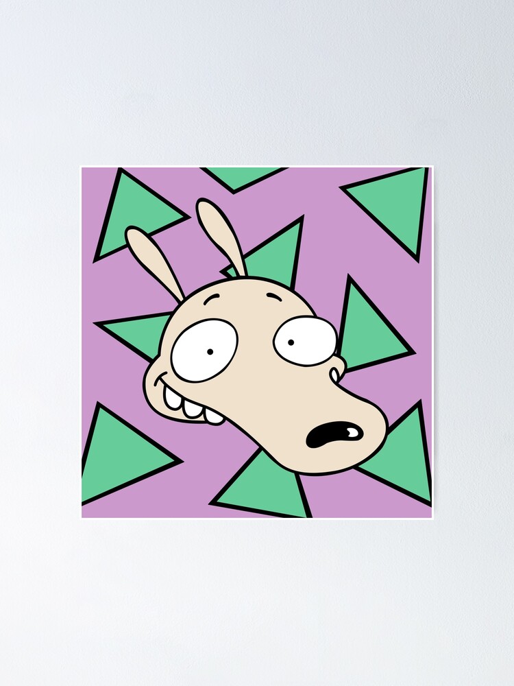 "Rocko - Rocko's modern life" Poster by cafebunny | Redbubble